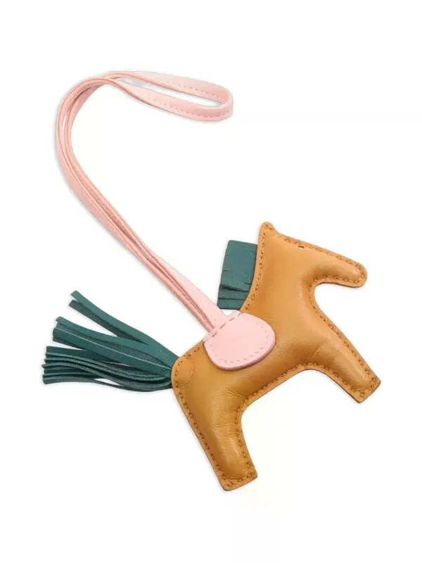 Hermès 2021 Pm Rodeo Leather Bag Charm - Brown
