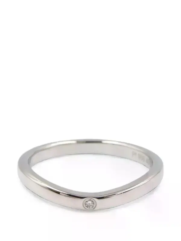 Cartier 2010s Ballerina Diamond Ring - Silver