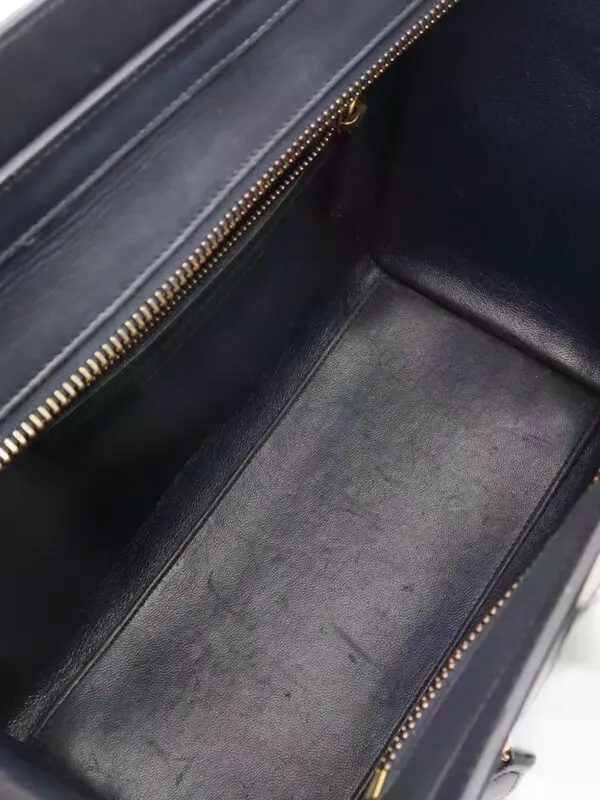 Celine Micro Luggage Tote Bag - Blue
