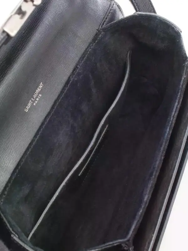 Saint Laurent 2000s Medium Bellechasse Two-way Leather Shoulder Bag