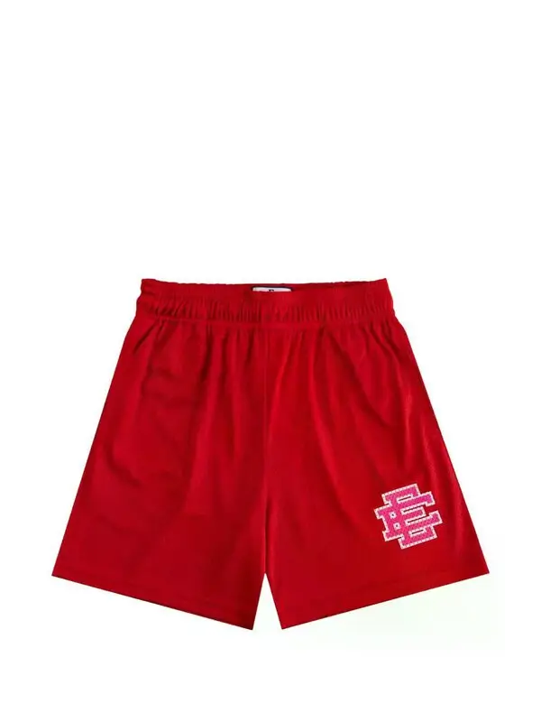 ERIC EMANUEL Logo Shorts - Red