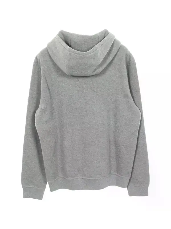 Hermès 2010s Puzzle Equestre Leather-patch Hoodie