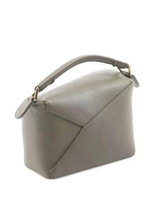 Loewe Mini Puzzle Edge Handbag - Grey