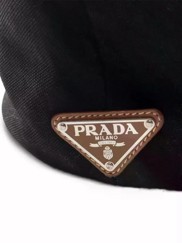 Prada 2000s Canapa Logo-print Tote Bag - Black