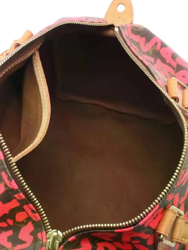 LOUIS VUITTON Monogram Graffiti Speedy Tote Bag