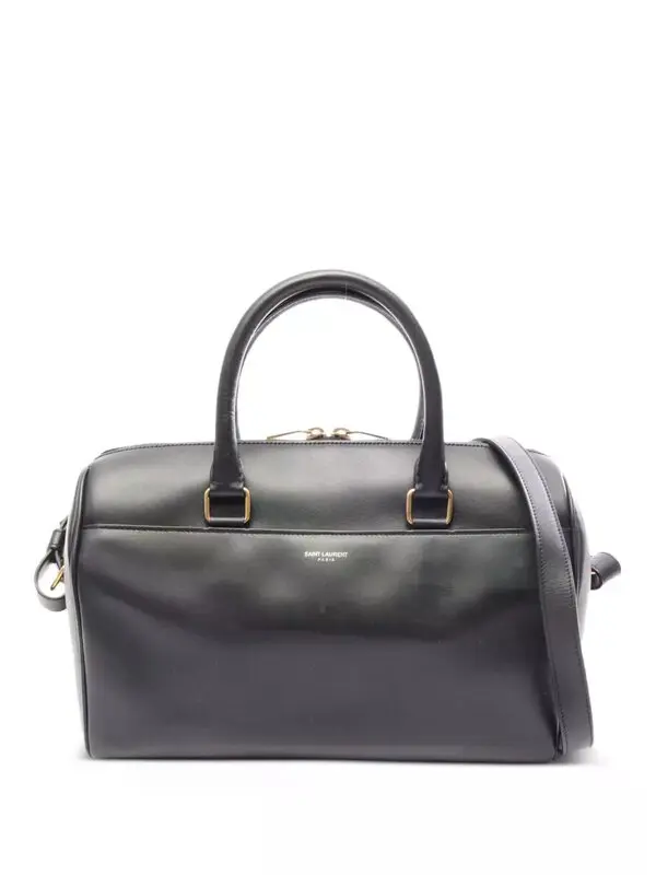 Saint Laurent Leather Baby Duffle 6 Tote Bag