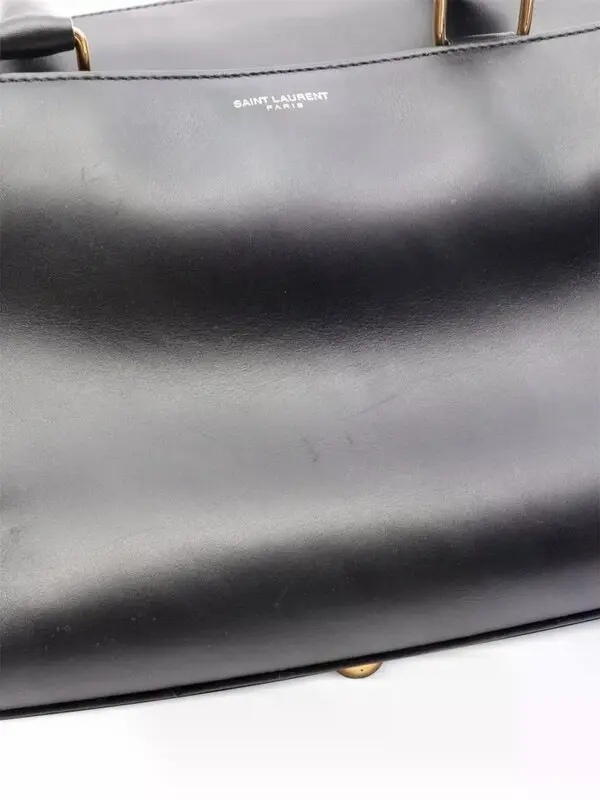 Saint Laurent Leather Baby Duffle 6 Tote Bag