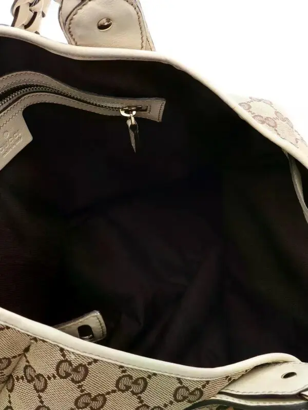 Gucci 2010s Gg Canvas Shoulder Bag - Neutrals
