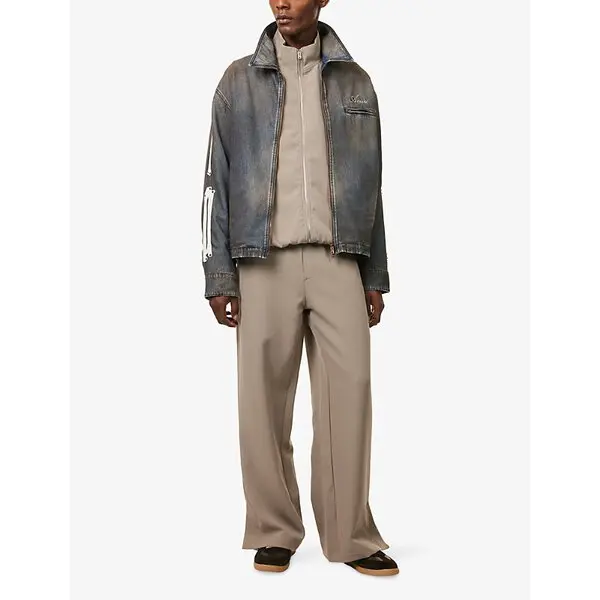 Amiri Brand-patch Cady Woven Jogging Bottoms