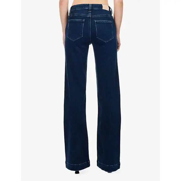 Paige Leenah Wide-leg Denim Jeans