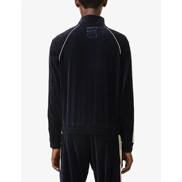 AUSTIN POST Sunset Velour Cotton Track Jacket