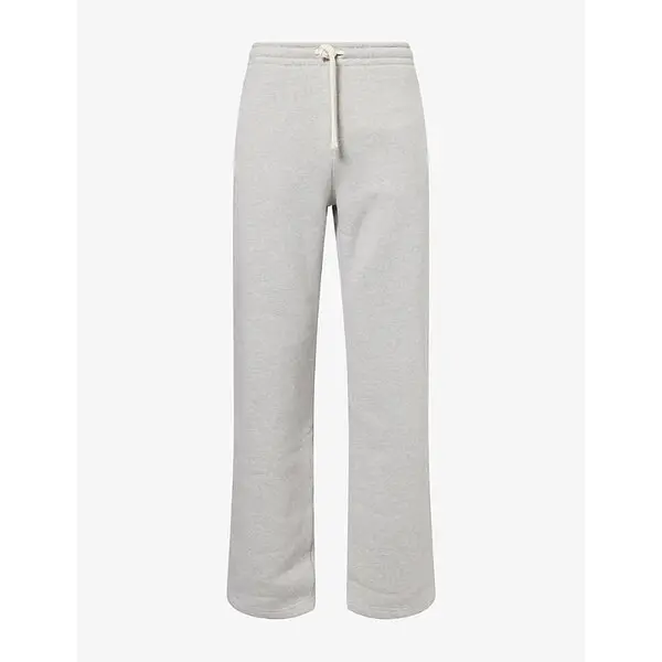 AUSTIN POST Rodeo Fleece Cotton Jogging Bottoms - Heather Grey