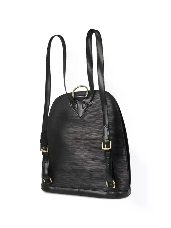 LOUIS VUITTON Epi Gobelins Backpack - Black