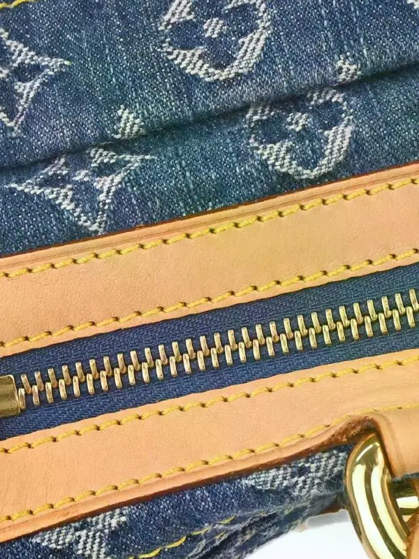 LOUIS VUITTON 2005 Monogram Denim Neo Speedy Handbag