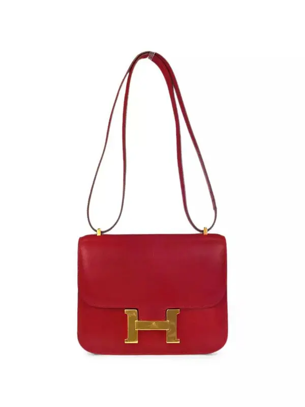 Hermès 1991 18 Constance Shoulder Bag - Red