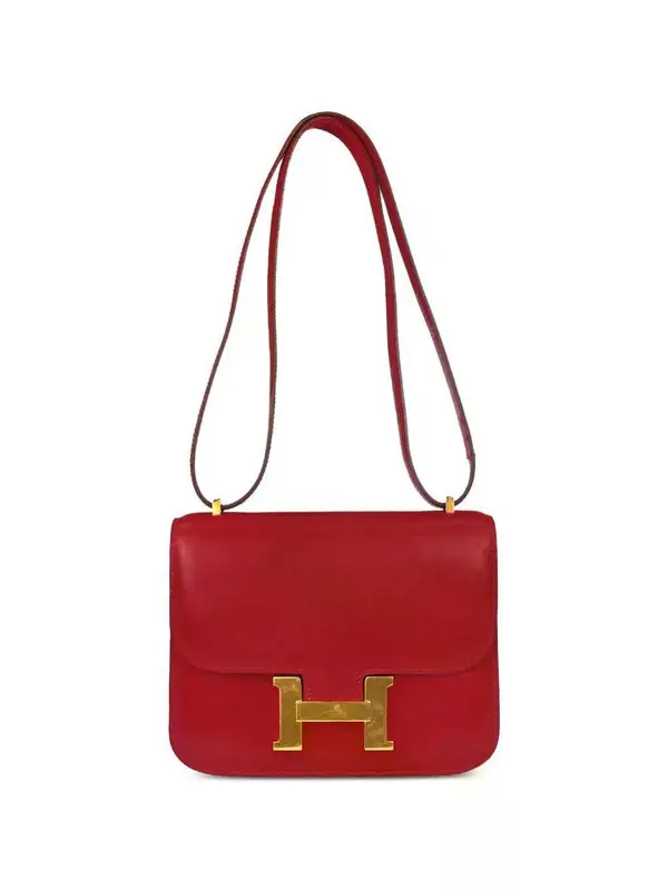 Hermès Constance 18 Shoulder Bag - Red
