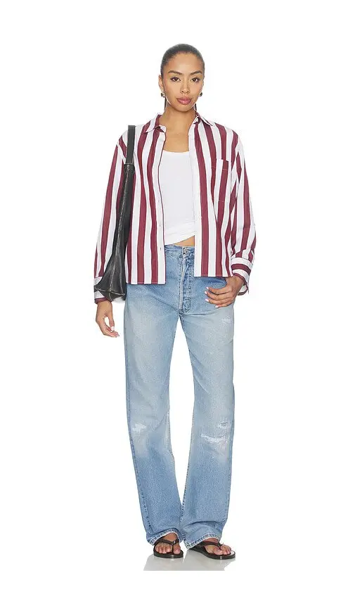 Madewell Yneck Shirt In . Also