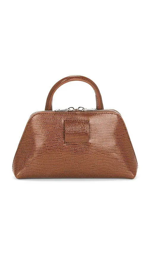 Coperni Lizard Print Duffle Belt Bag