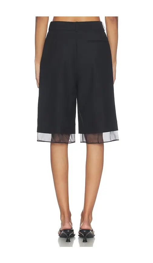 RÓHE Organza Lined Shorts In . Also