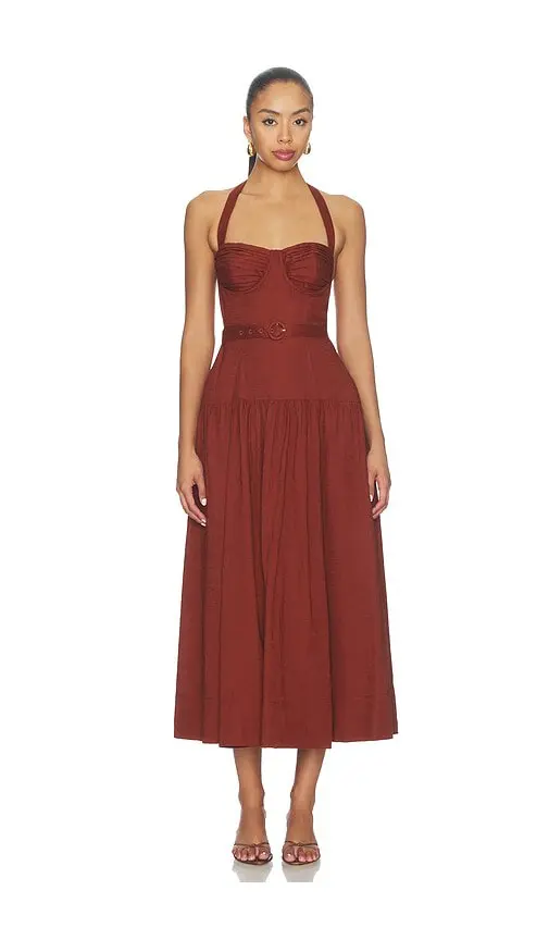 Astr The Label Katinka Dress In . Also - Brown