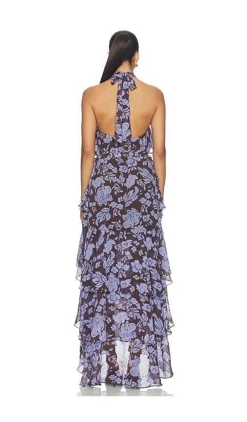 Astr The Label Lae Tiered Ruffled Maxi Dress