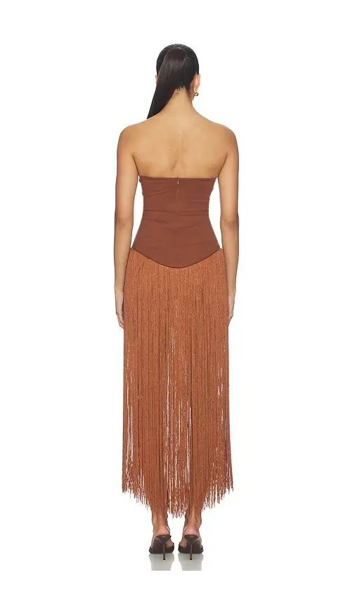 Superdown Tea Fringe Romper In . Also