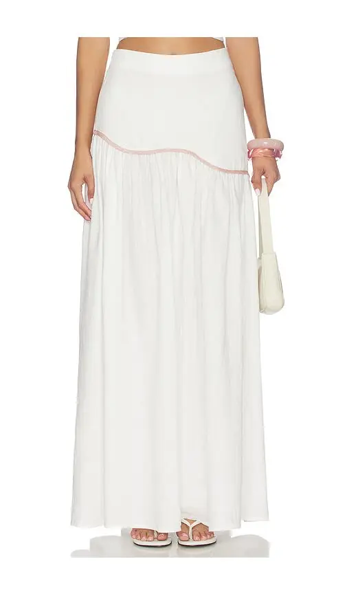 Azulu Leia Skirt In . Also - Ivory