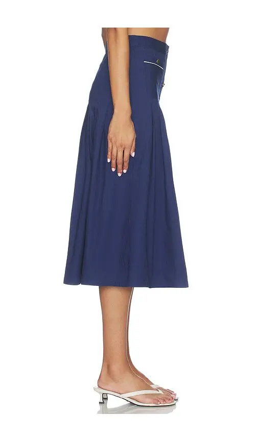 SEROYA Yumi Poplin Skirt