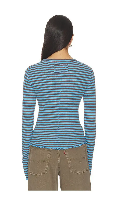 Free People X We The Free Easy Does It Striped Tee