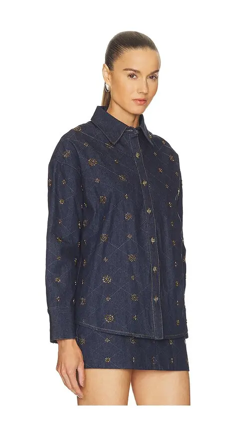 Line & Dot Attina Shacket In . Also