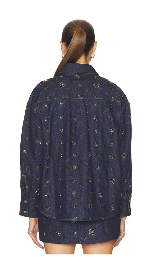 Line & Dot Attina Shacket In . Also