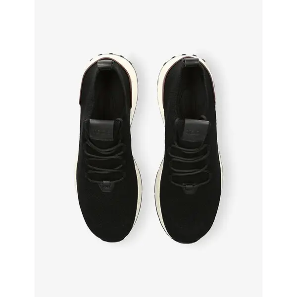 TOD'S Run 63k Calzino Knitted And Leather Mid-top Trainers