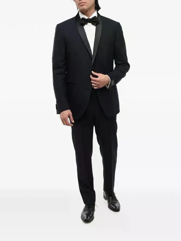 Corneliani Academy Shawl-collar Wool Jacket