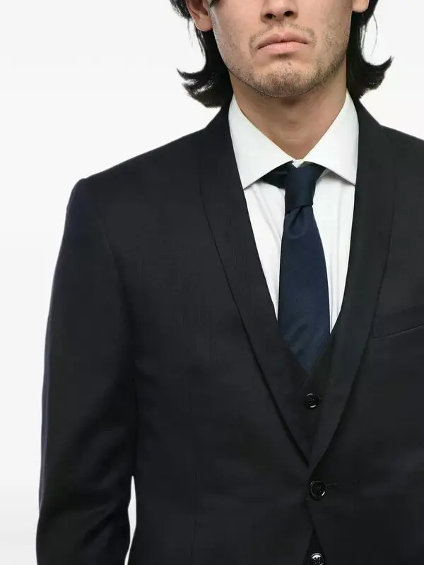 Corneliani Shawl-lapel Single-breasted Suit Jacket