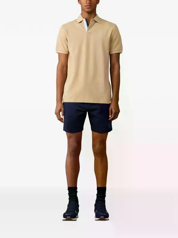 HACKETT LONDON Embroidered-logo Polo Shirt