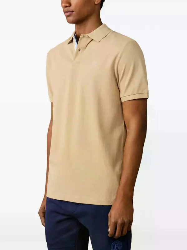 HACKETT LONDON Embroidered-logo Polo Shirt