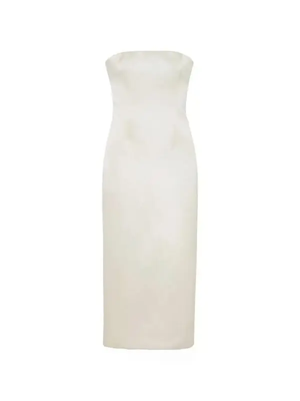 Simkhai Enid Bustier Midi Midi Dress