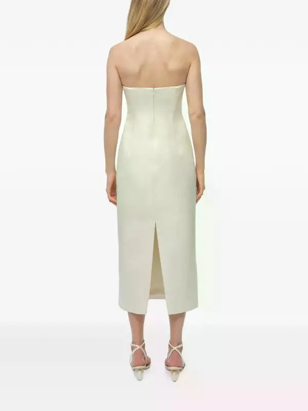Simkhai Enid Bustier Midi Midi Dress