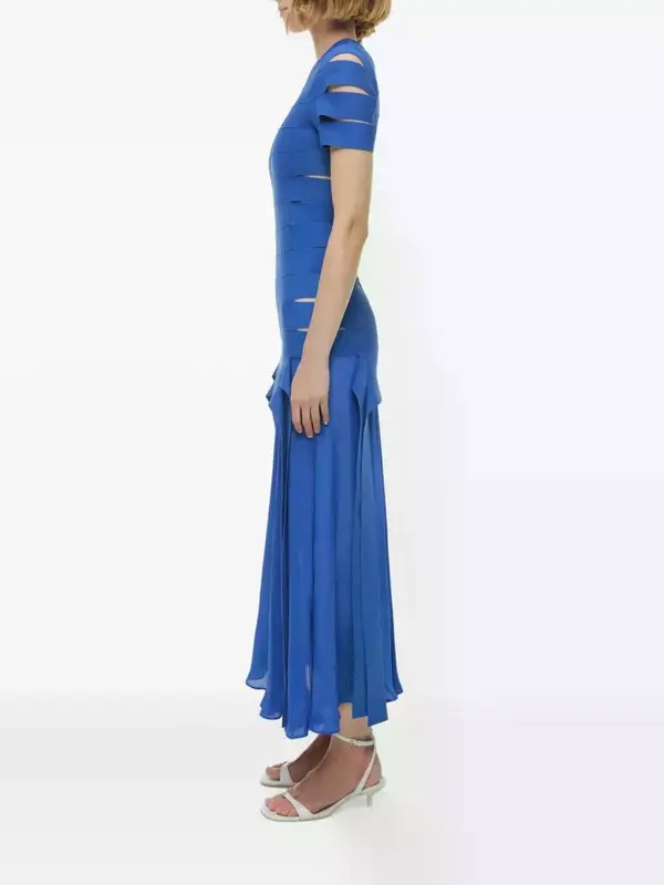 Simkhai Laken Cut-out Knit Maxi Dress