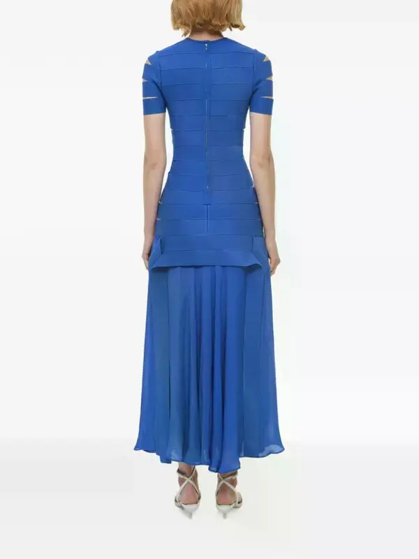 Simkhai Laken Cut-out Knit Maxi Dress