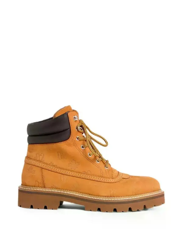Dsquared2 Monogram Ankle Boots