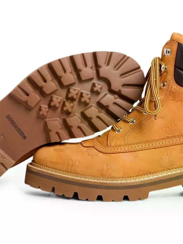 Dsquared2 Monogram Ankle Boots