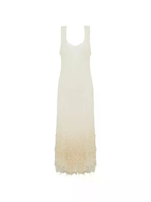 Simkhai Irisa Sequin-embellished Midi Dress - Neutrals