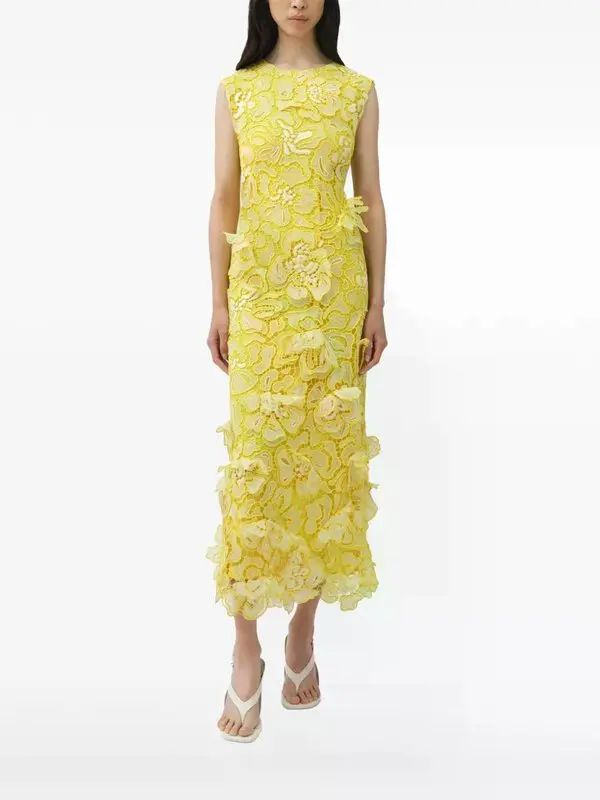 Simkhai Dahlia Lace Midi Dress