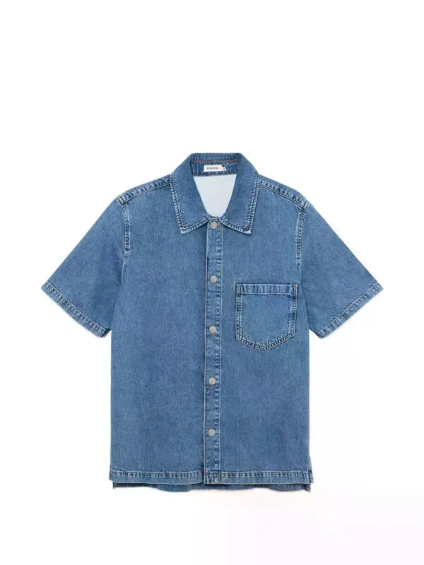 Simkhai Ardent Short-sleeve Shirt - Blue
