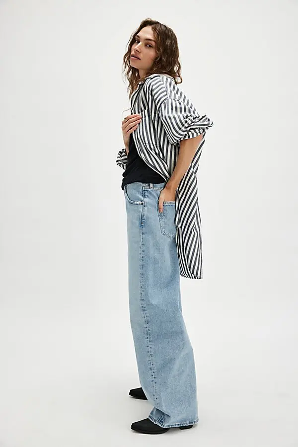 AGOLDE Low Curve Jeans At - Force
