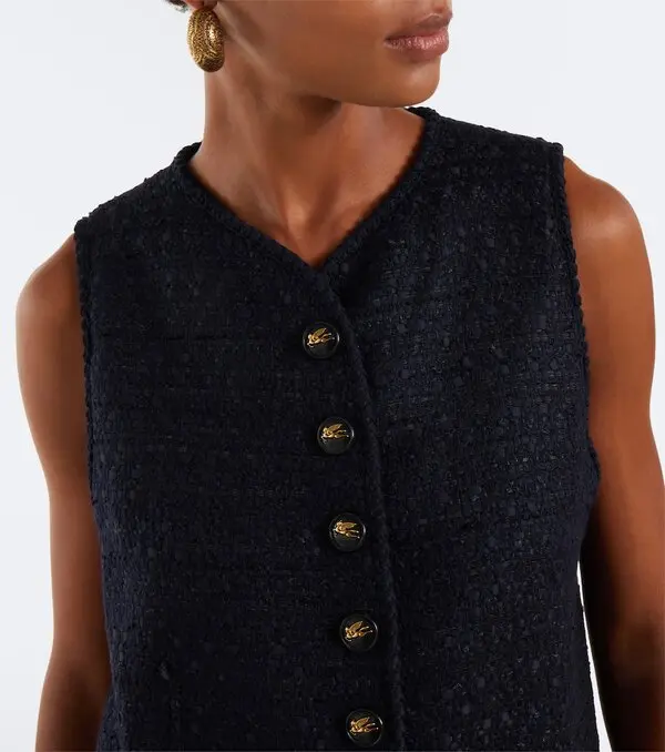 Etro Wool-blend Vest