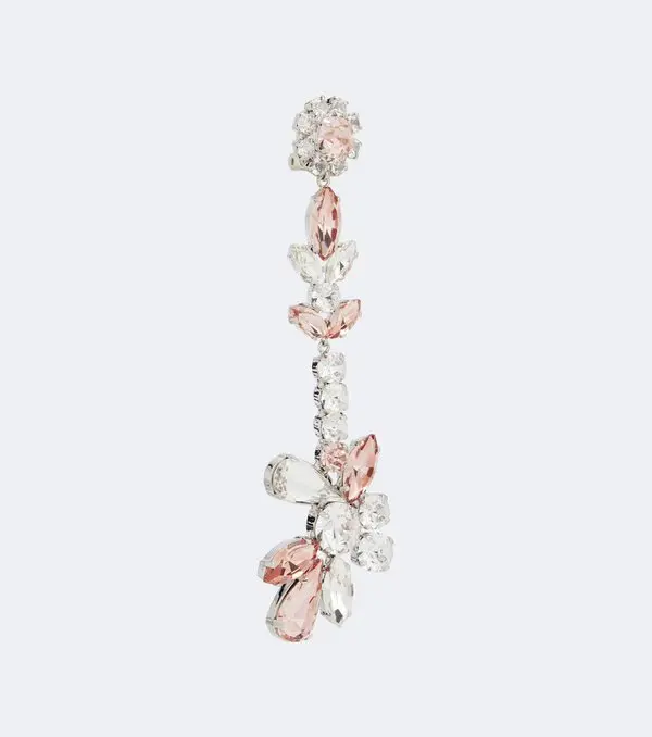 Erdem Crystal-embellished Drop Earrings