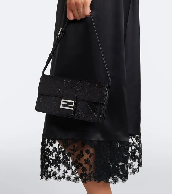 Fendi Mini Leather Shoulder Bag