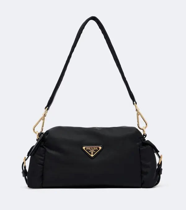Prada Explore Re-nylon Small Shoulder Bag - Black